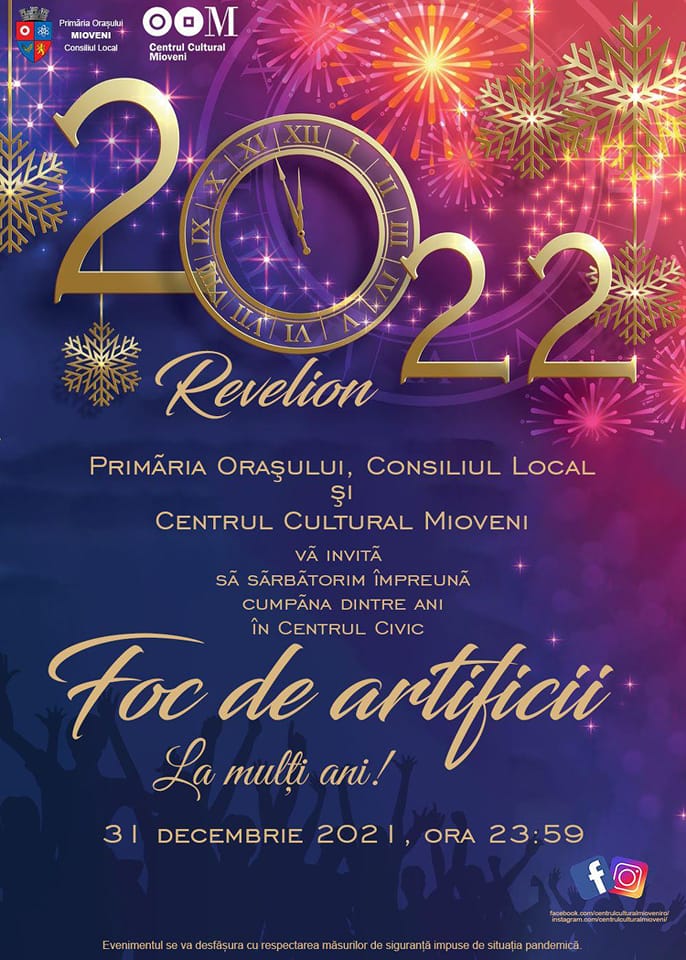 Spectacol pe cer în noaptea dintre ani la Mioveni! - Ziarul din Muscel