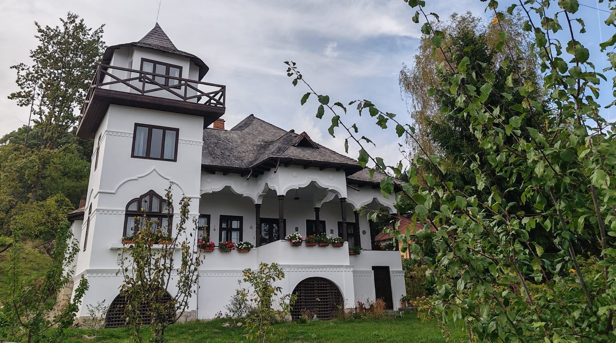 Foto de colecție. Bogăția cu acoperiș a orașului Câmpulung Muscel ...